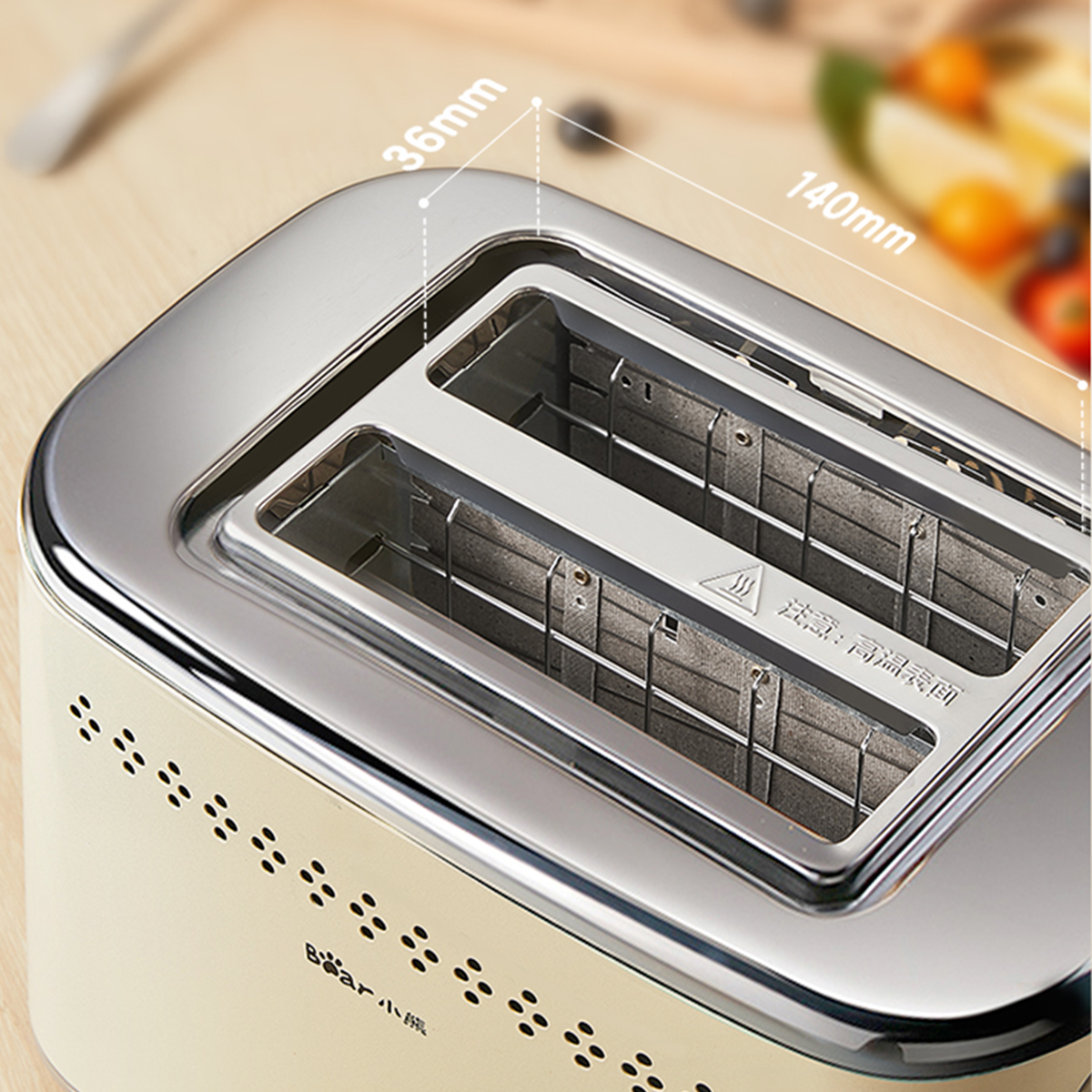Bear Toaster | 6 Level Baking Mode | Dual Sided Baking | Fast Heating