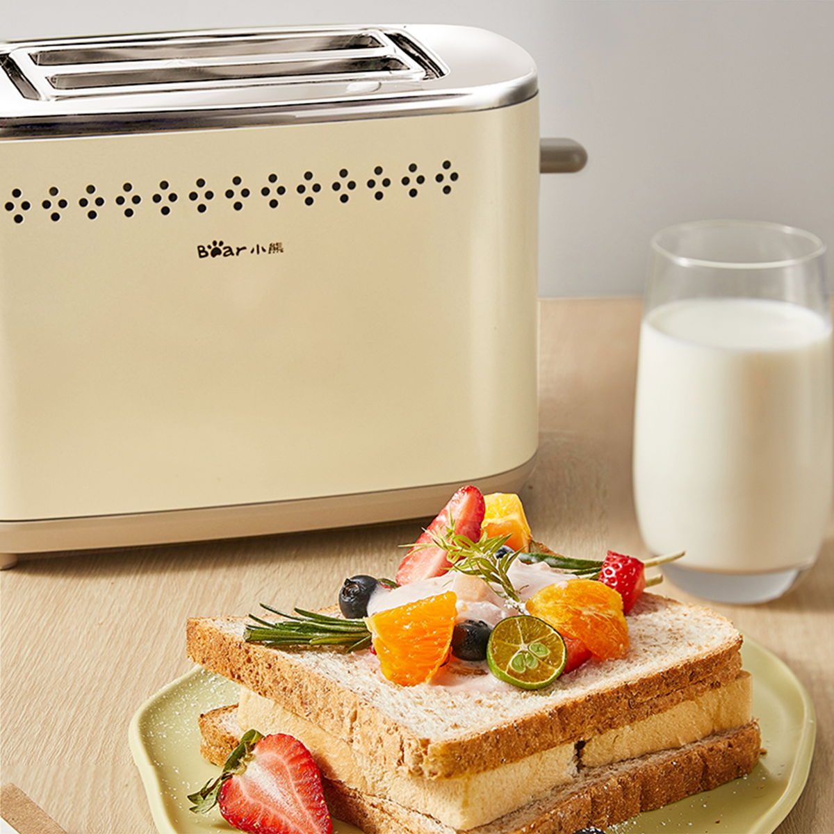 Bear Toaster | 6 Level Baking Mode | Dual Sided Baking | Fast Heating