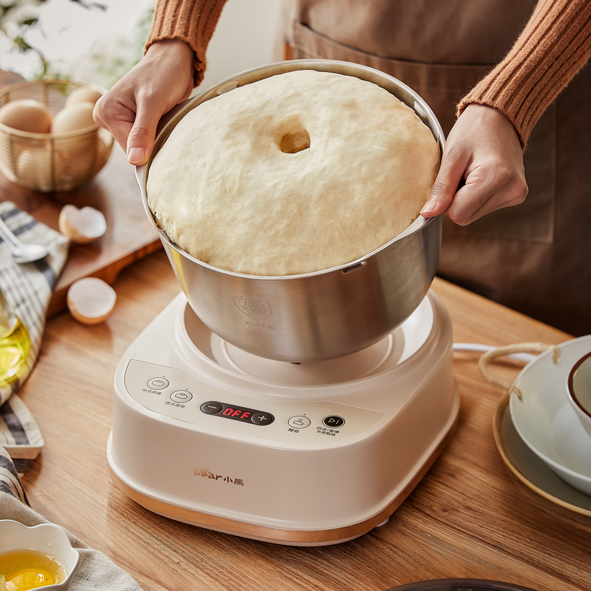 Bear Dough Maker 5.0L - Automatic Multi-Functional Dough Making | 2 ...