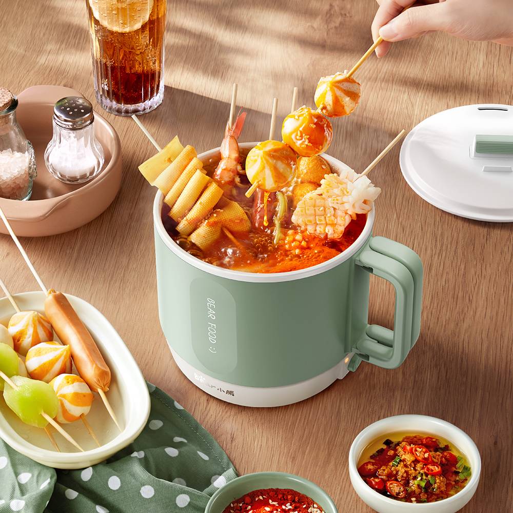 Bear Portable Multi Cooker 1.2L Foldable Travel Cooker BMC-G1200