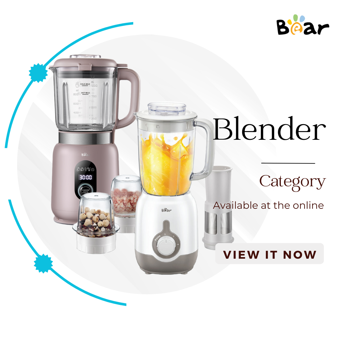 Bear Malaysia 3-in-1 Blender | Hot & Cold Smart Blender