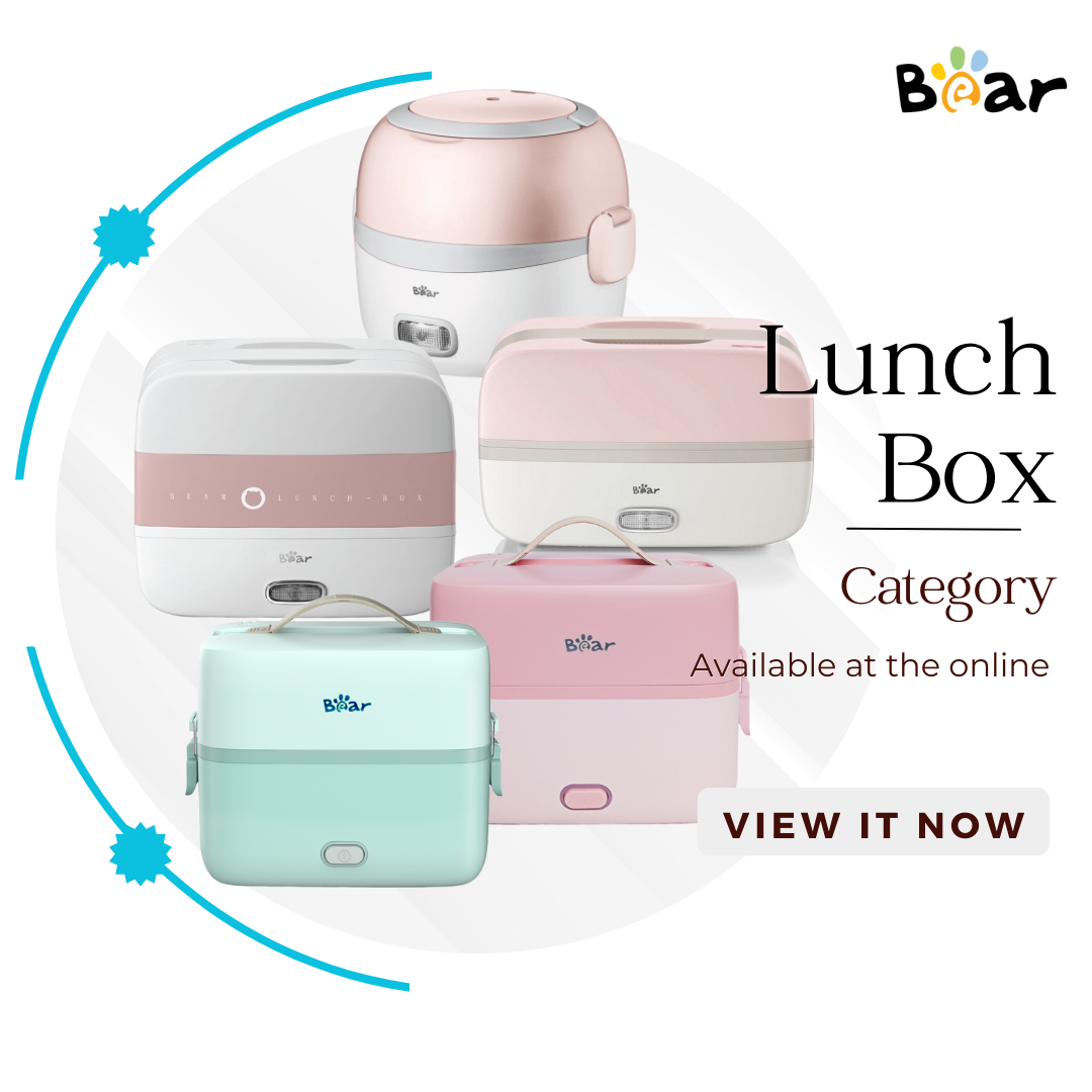 Bear Electric Lunch box 1.0L ~ 2.0L Double Layer | 304 Stainless Steel ...
